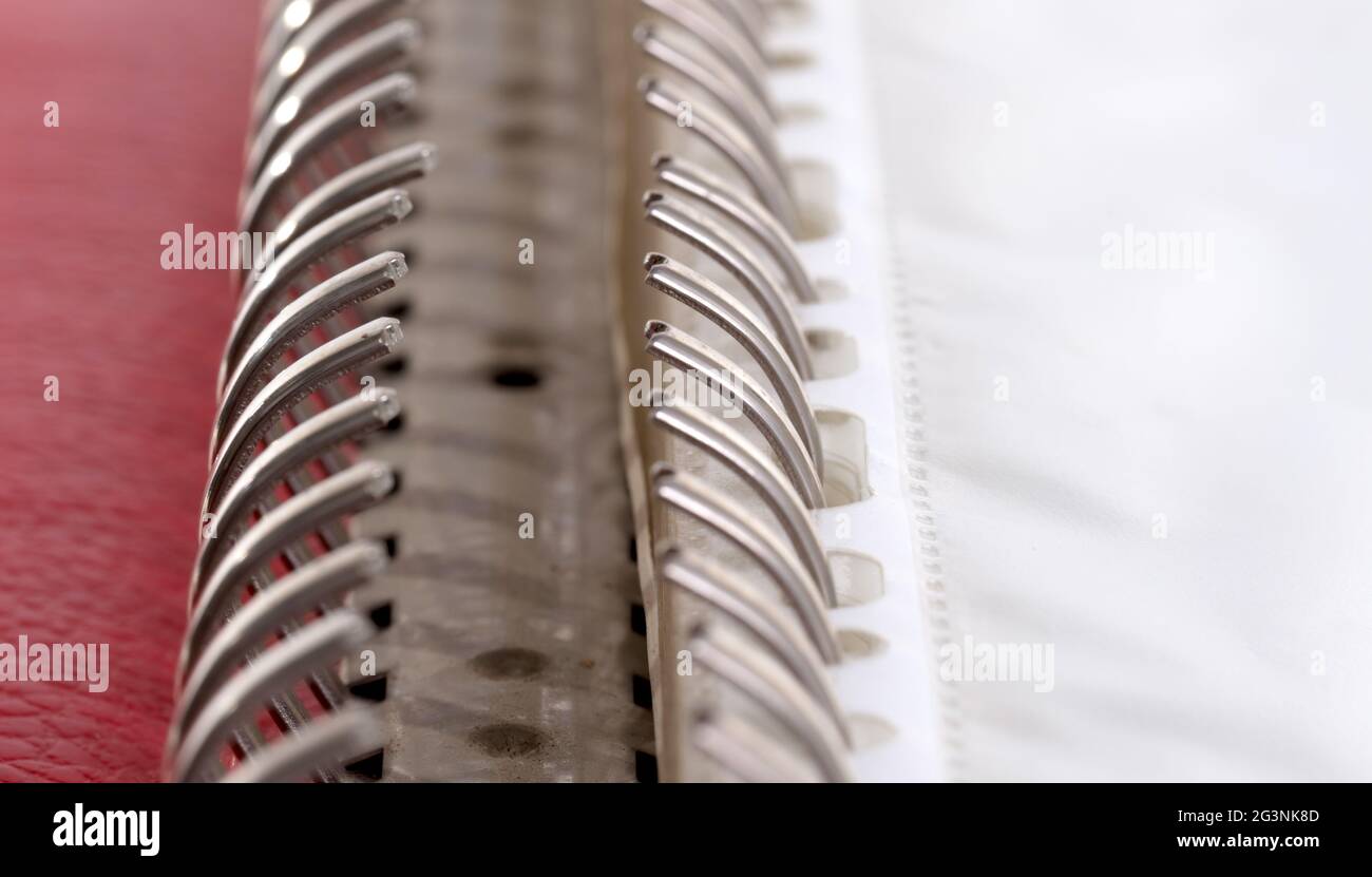 Old binder folder isolated Stock Photo - Alamy