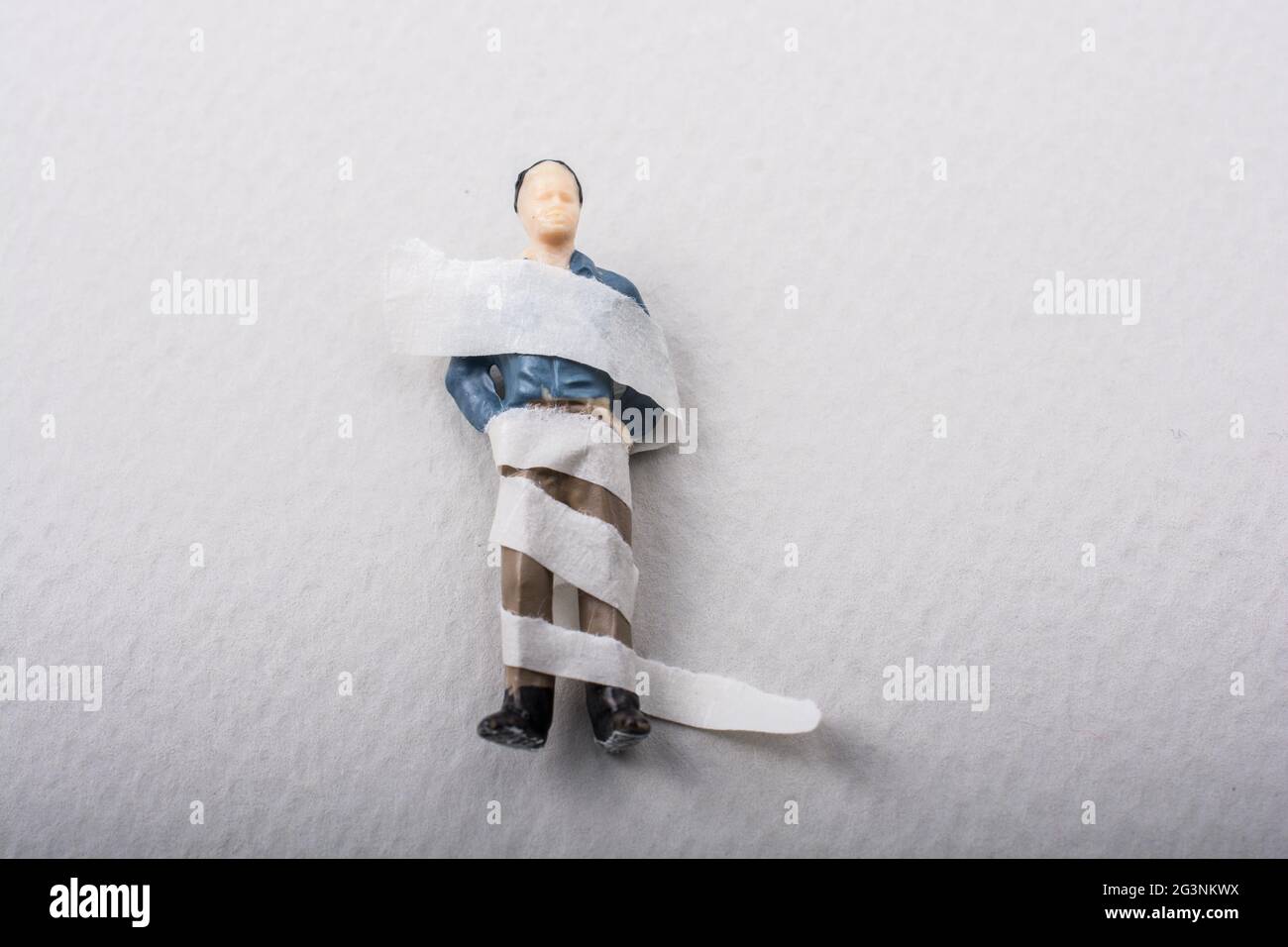 Man in bandages hi-res stock photography and images - Alamy