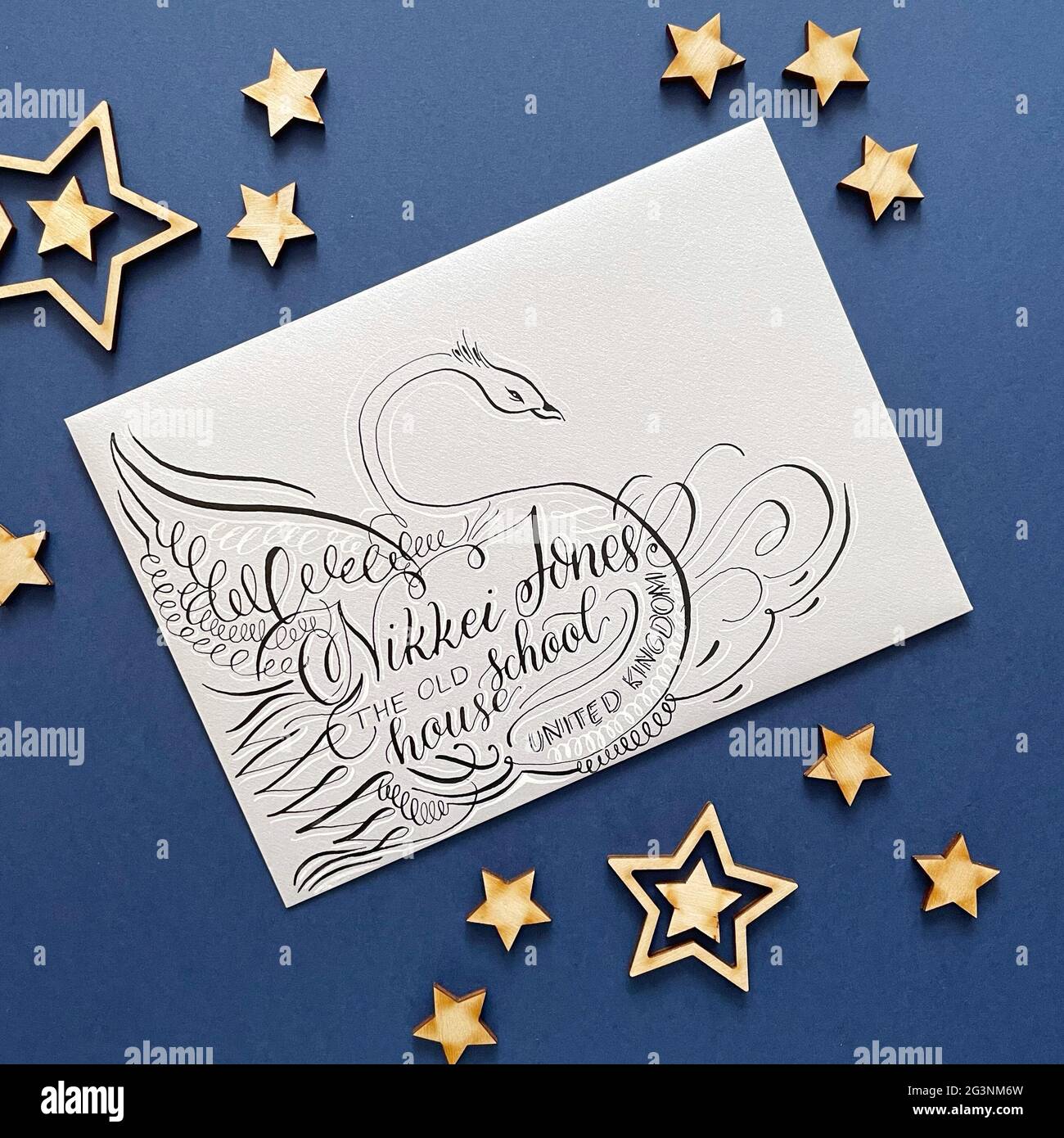 Copperplate writing hi-res stock photography and images - Alamy