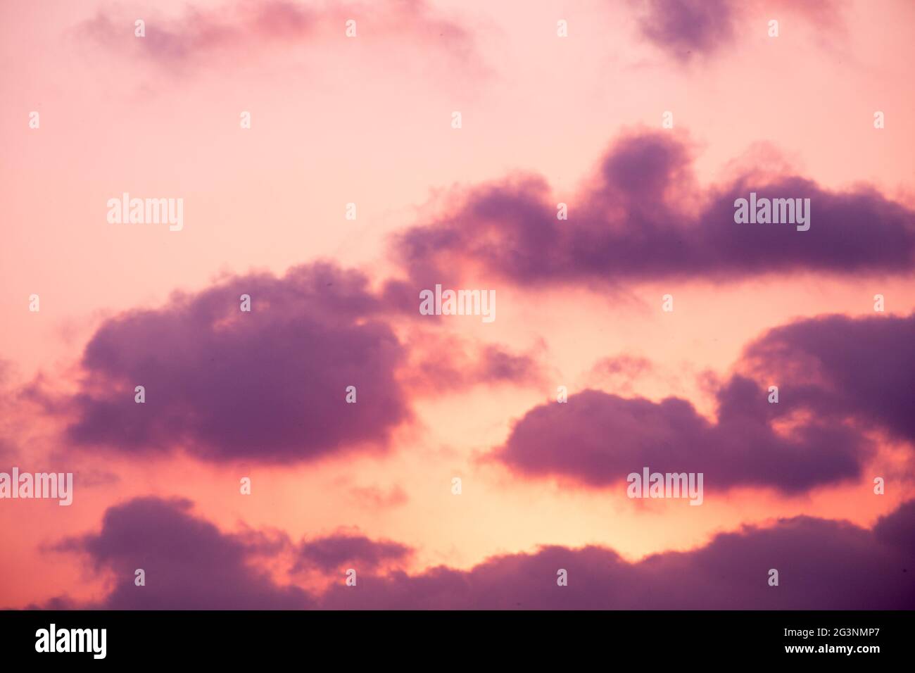 Colorful and light clouds in the sky Stock Photo - Alamy