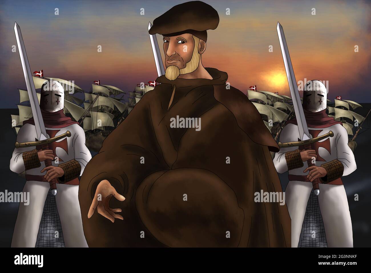 Crusader army hi-res stock photography and images - Alamy