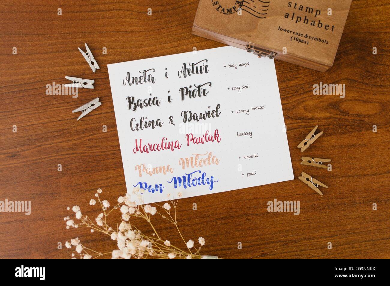 Unique Wedding Suite - Handmade with Calligraphy Skills for Reception ...