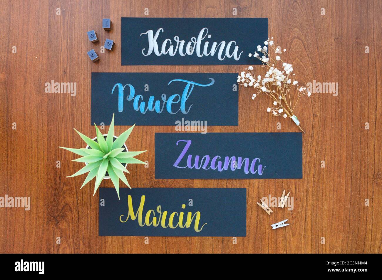 Unique Wedding Suite - Handmade with Calligraphy Skills for Reception ...