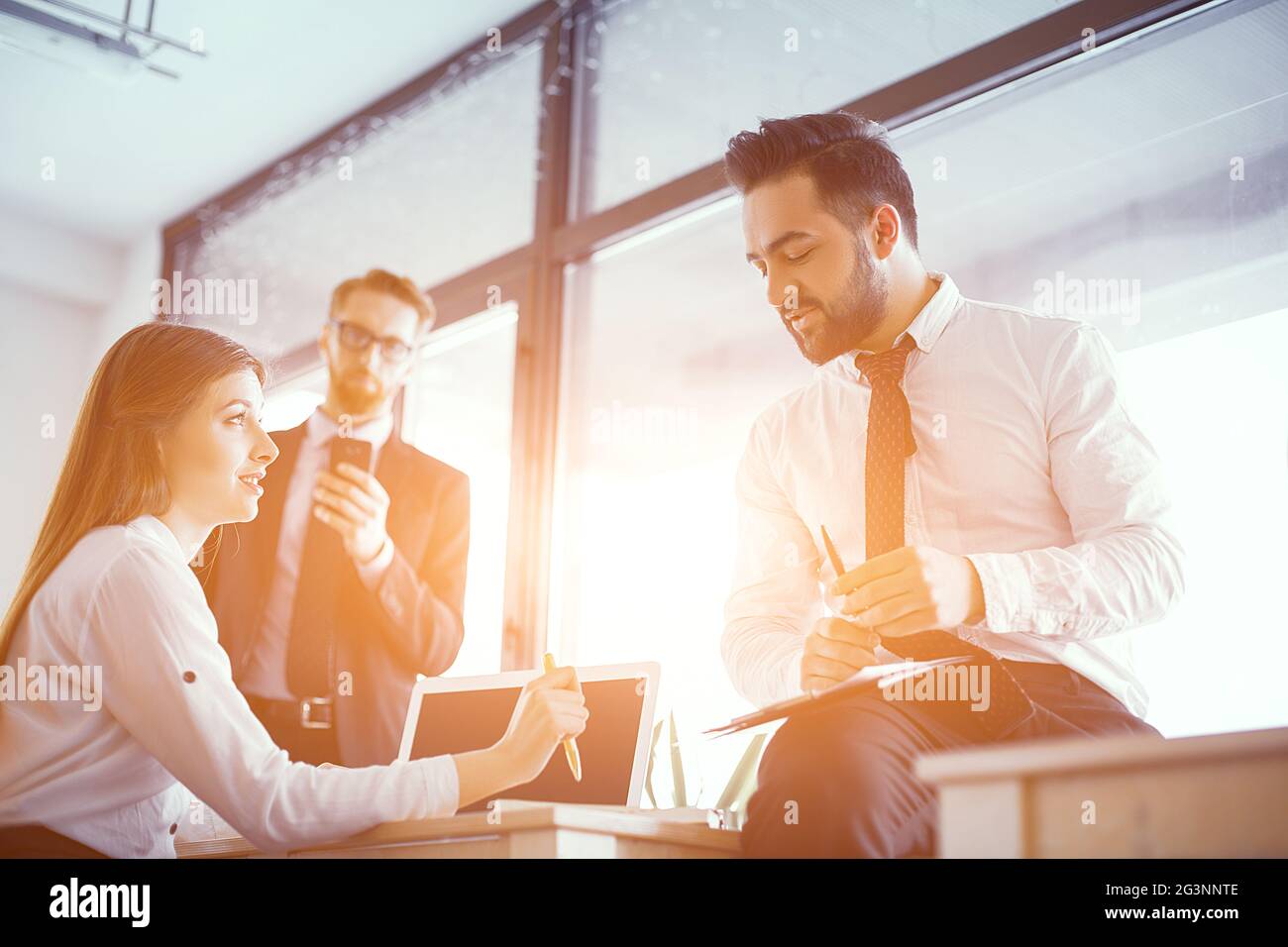 Studying corporate hi-res stock photography and images - Alamy