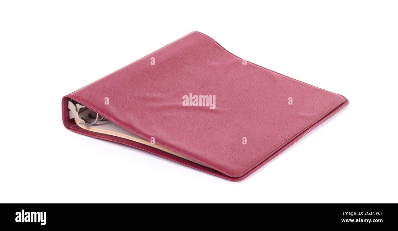 Old binder with documents hi-res stock photography and images - Alamy