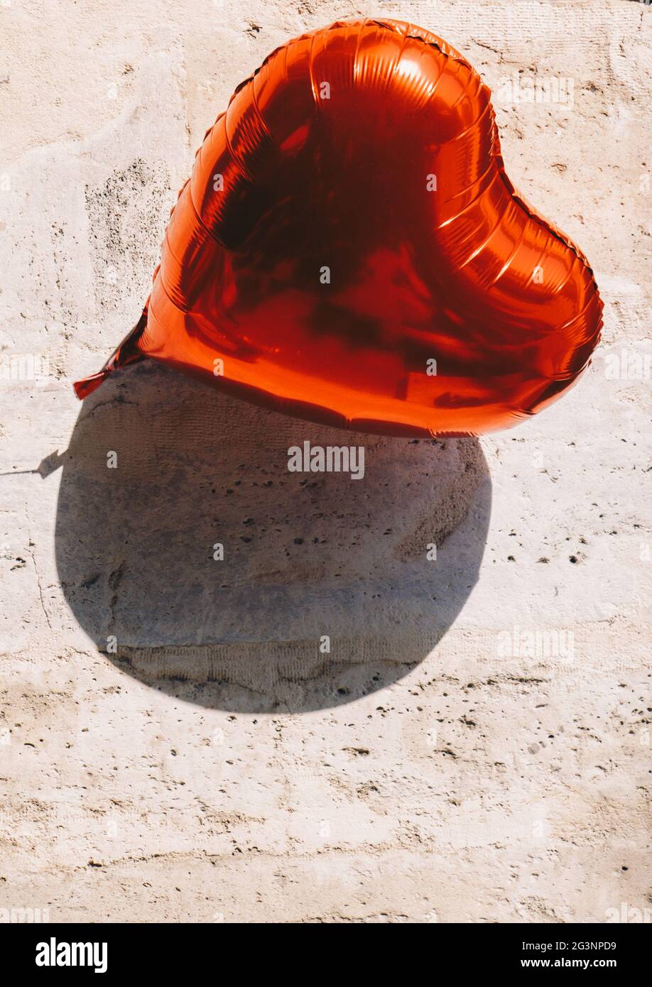 Heart shaped colorful decorative objects Stock Photo - Alamy