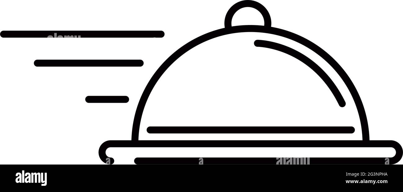 Restaurant delivery service linear hi-res stock photography and images ...