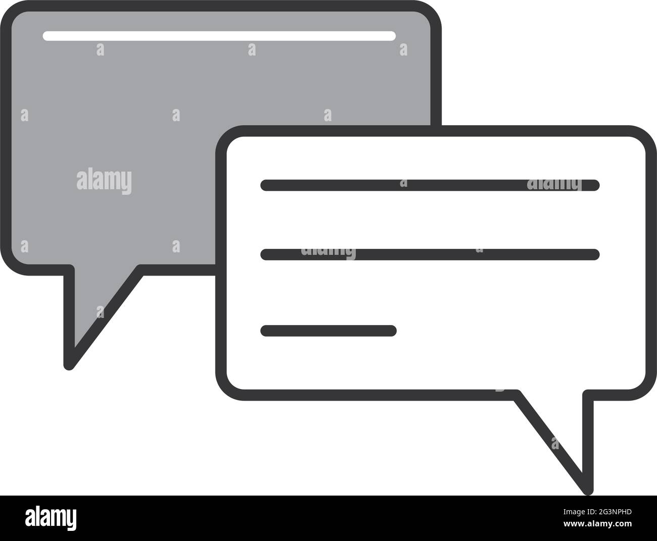 speech bubble dialogue Stock Vector Image & Art - Alamy