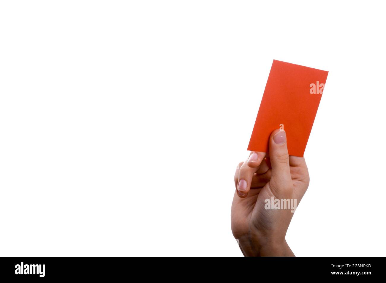 Envelope in hand Stock Photo - Alamy