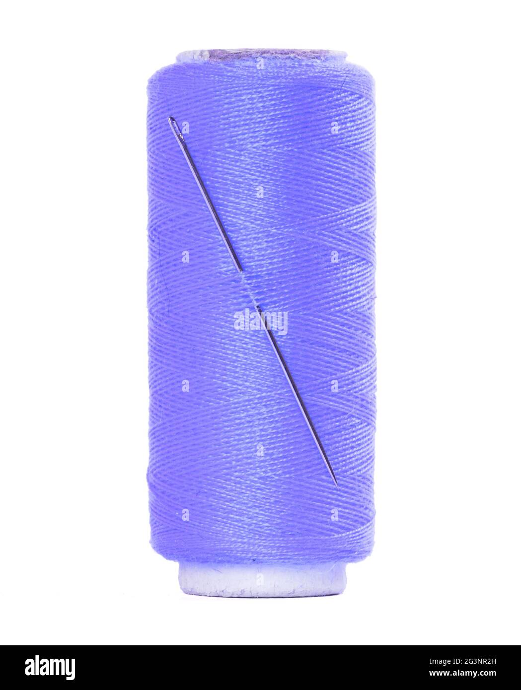 Sewing thread with needle Stock Photo - Alamy