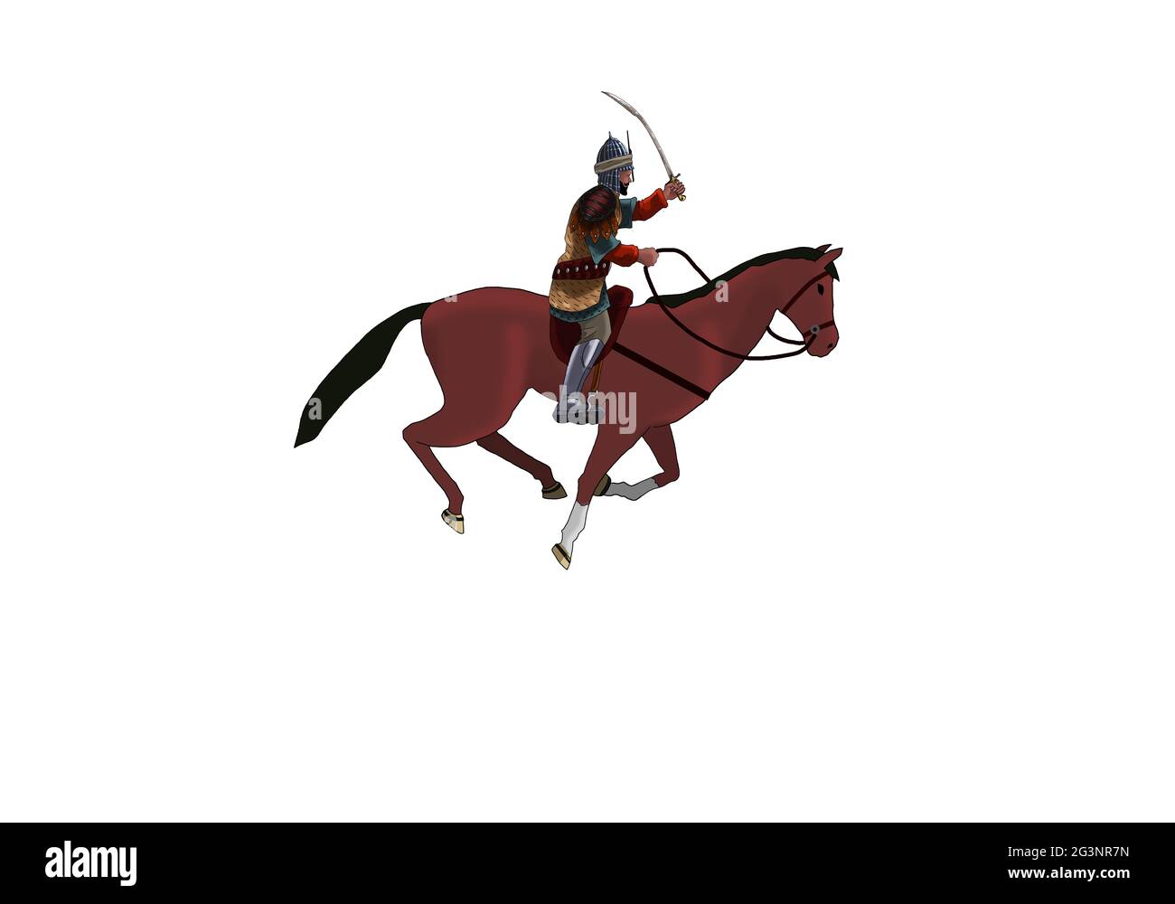 Soldier running with sword hi-res stock photography and images - Alamy