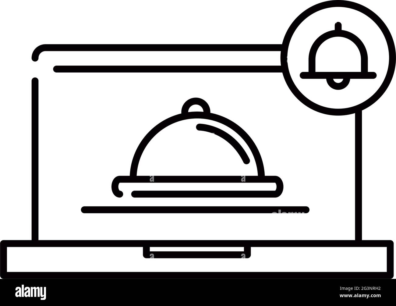 food delivery app Stock Vector Image & Art - Alamy