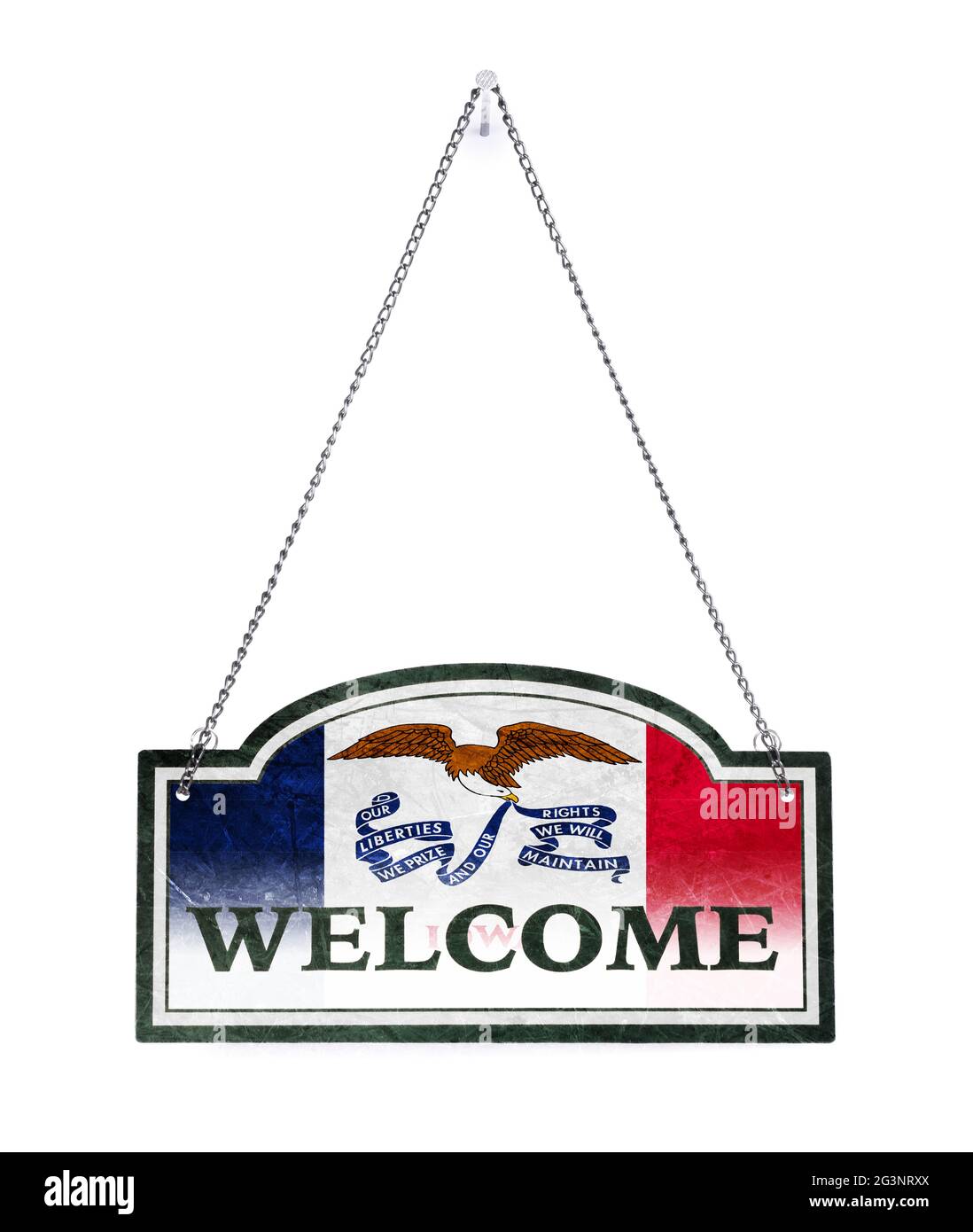 Welcome to iowa sign hi-res stock photography and images - Alamy