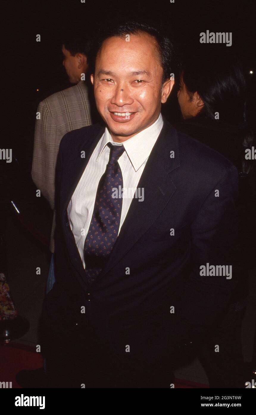 John Woo Circa 1993 Credit: Ralph Dominguez/MediaPunch Stock Photo - Alamy