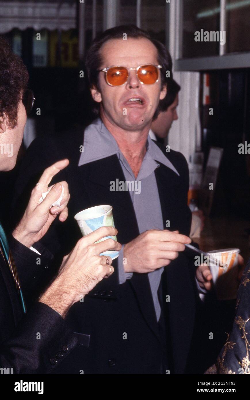 Jack Nicholson at the opening of Lily Tomlin "Appearing Nightly" on ...