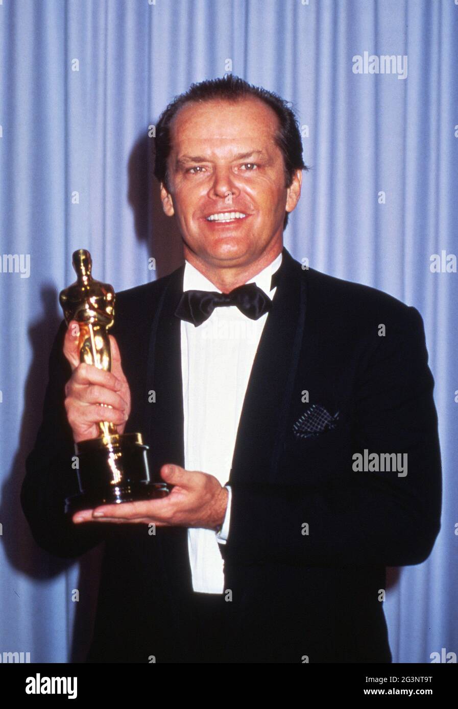 Jack Nicholson at The 56th Academy Awards on April 9, 1984, at the ...