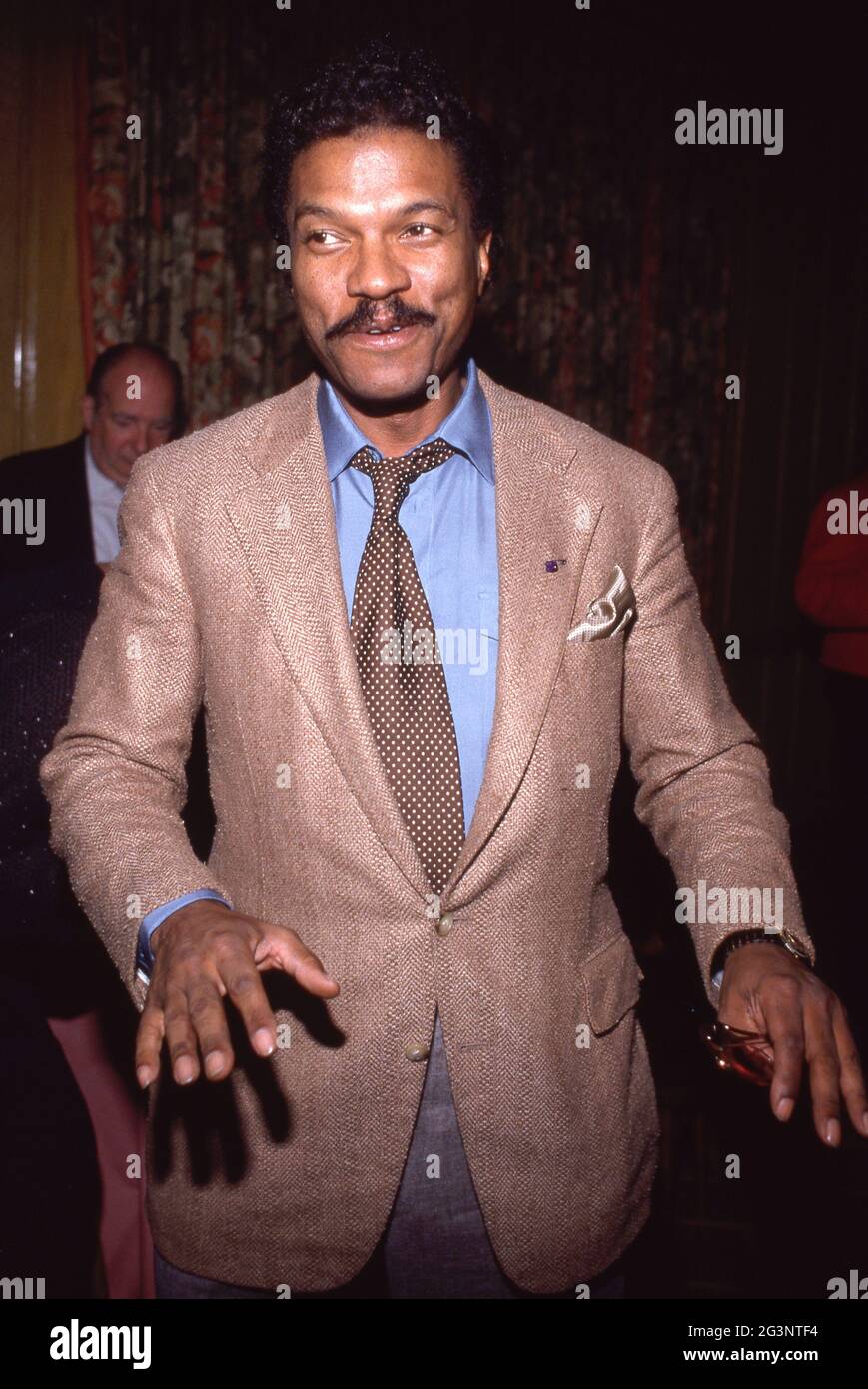 Billy Dee Williams 1984 Credit: Ralph Dominguez/MediaPunch Stock Photo ...