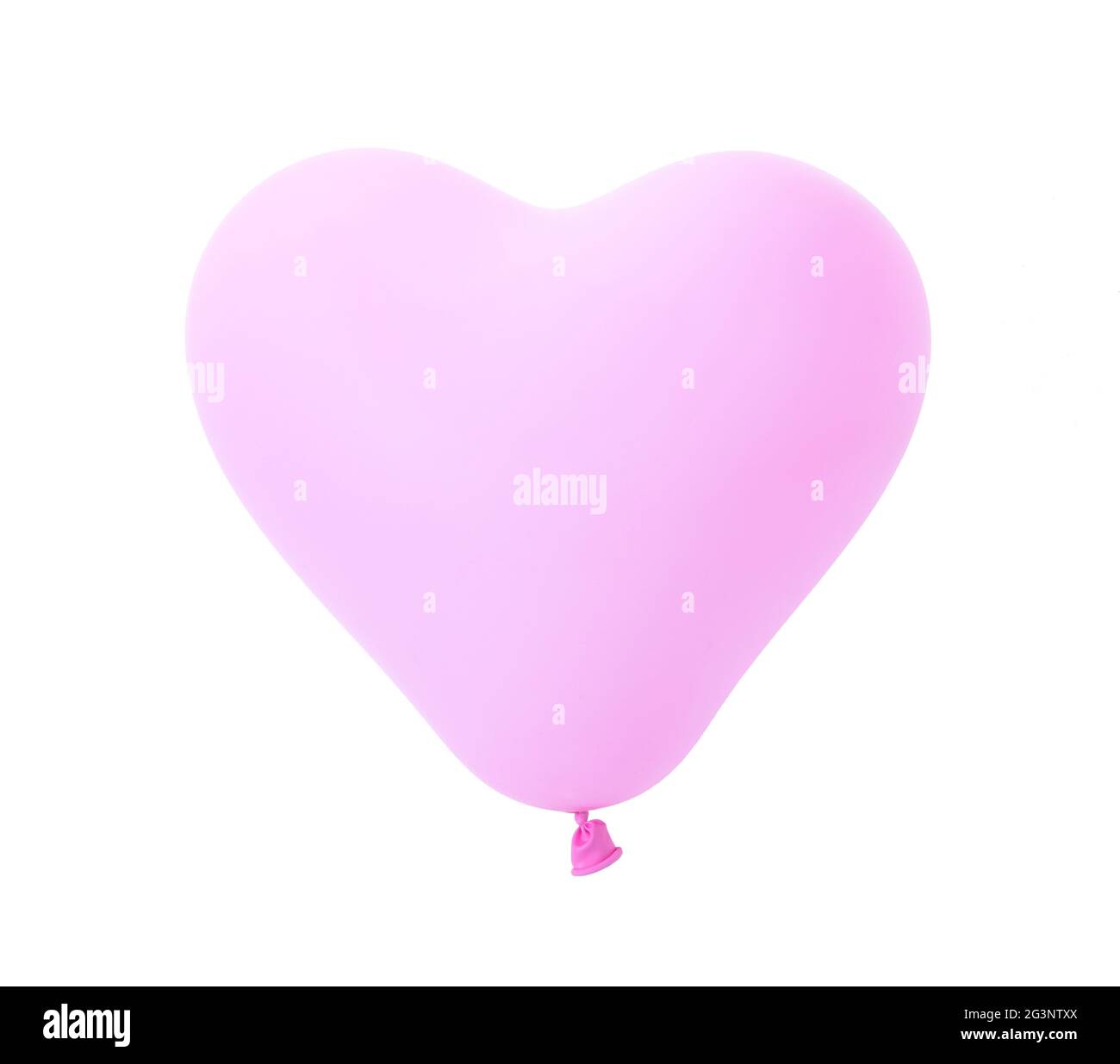 Pink baloon heart Stock Photo - Alamy