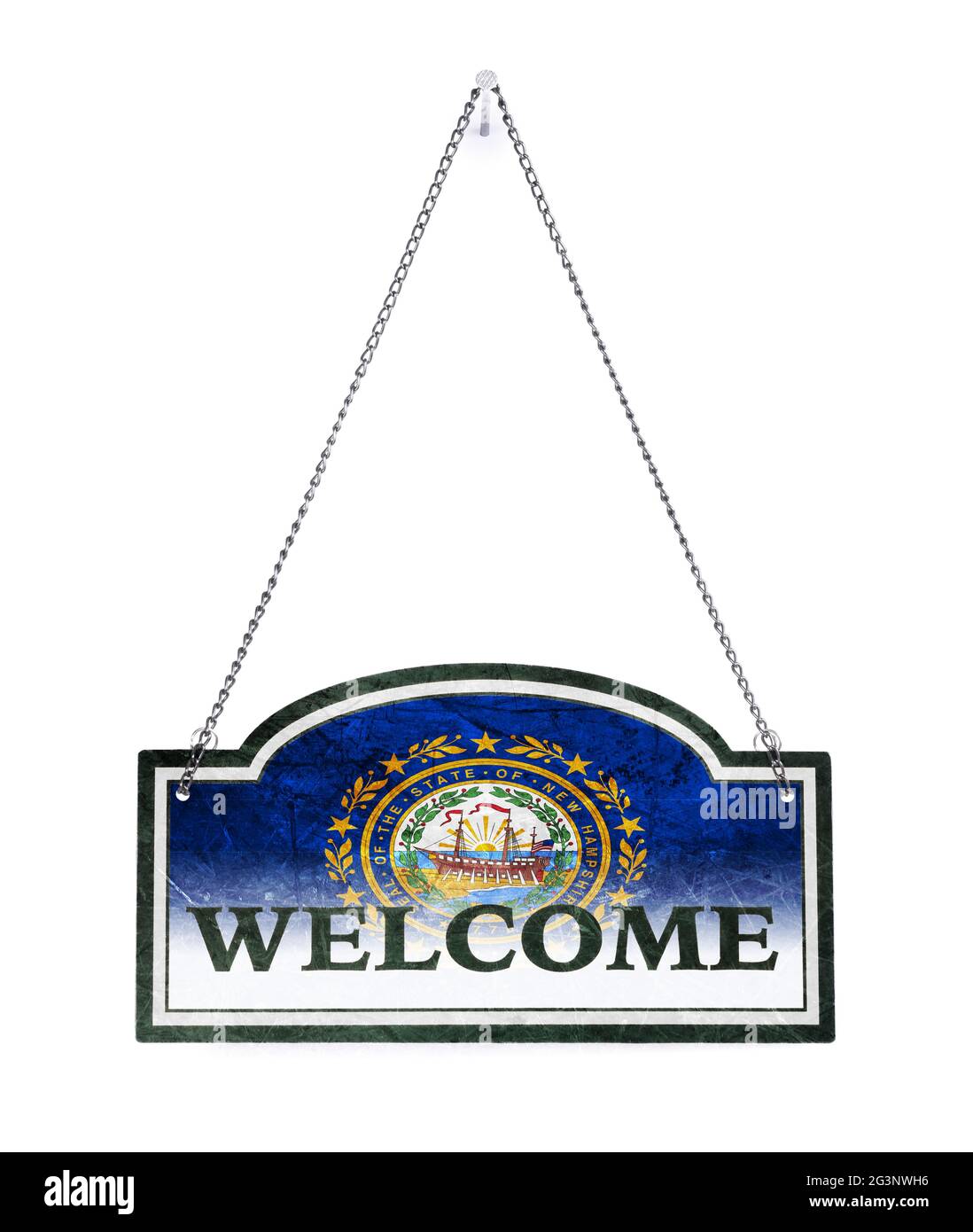 Welcome new hampshire sign hi-res stock photography and images - Alamy