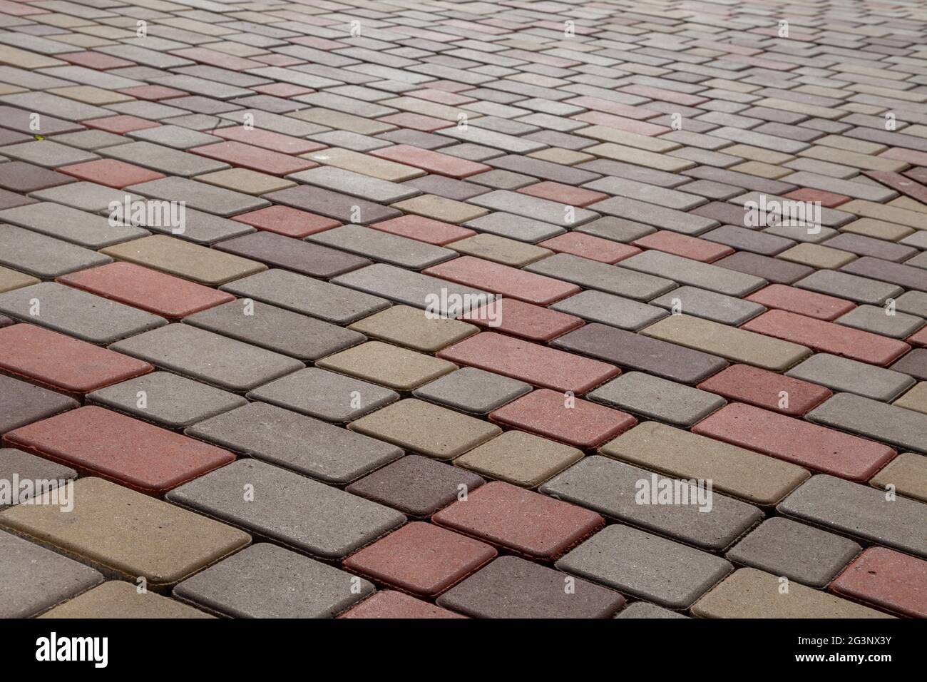 Photo of multi-colored paving stones pattern and background Stock Photo ...