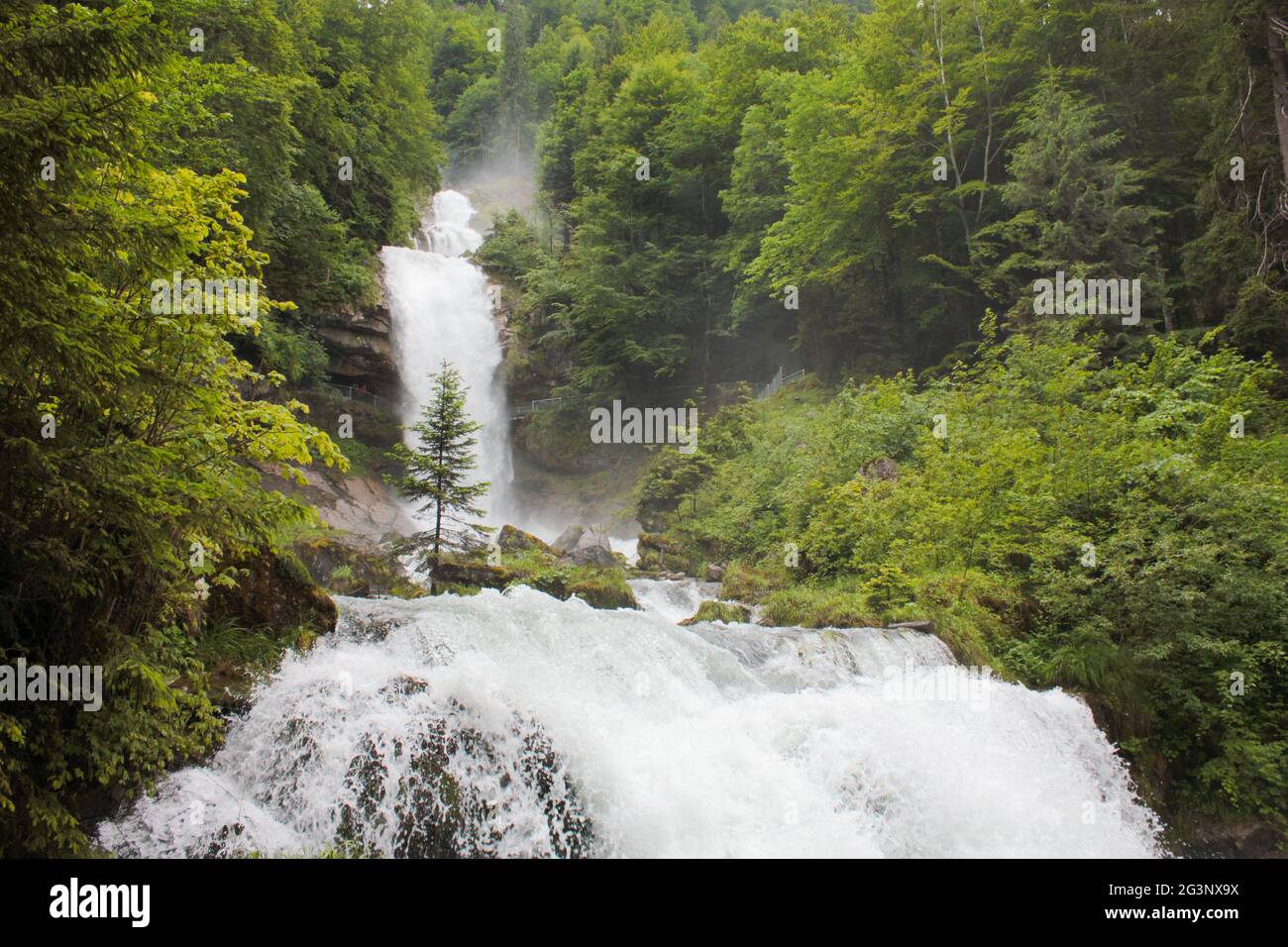 Giessbach falls hi-res stock photography and images - Alamy