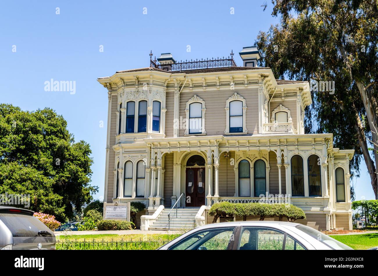 The Historic Camron Stanford House in Oakland California USA Stock ...