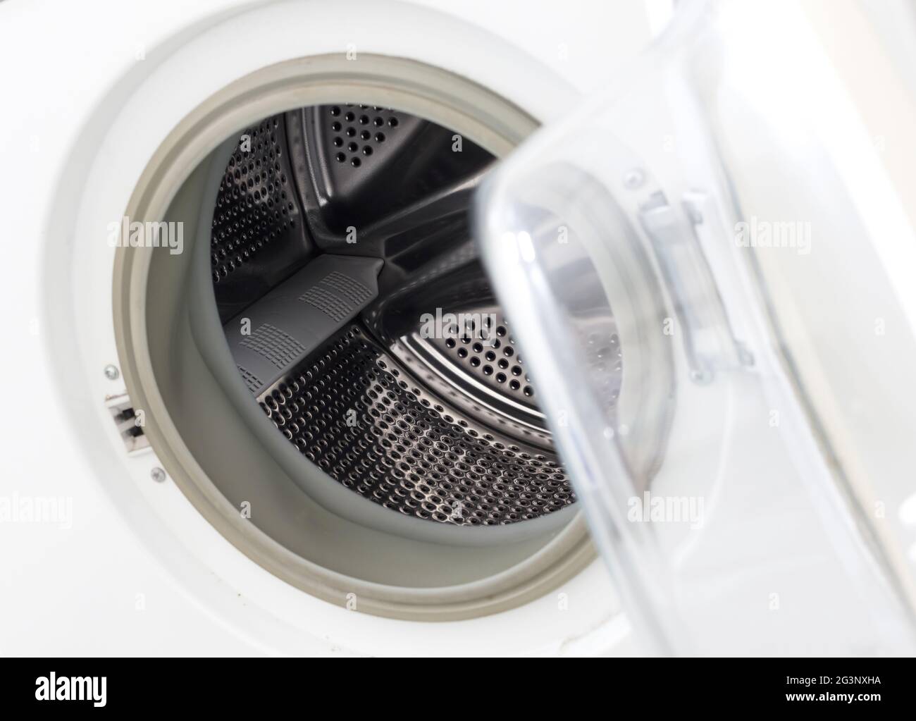 Old dirty washing machine Stock Photo - Alamy