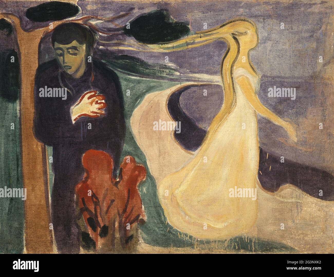 Title: The separation Creator: Edvard Munch Date: 1896 Medium: oil on ...