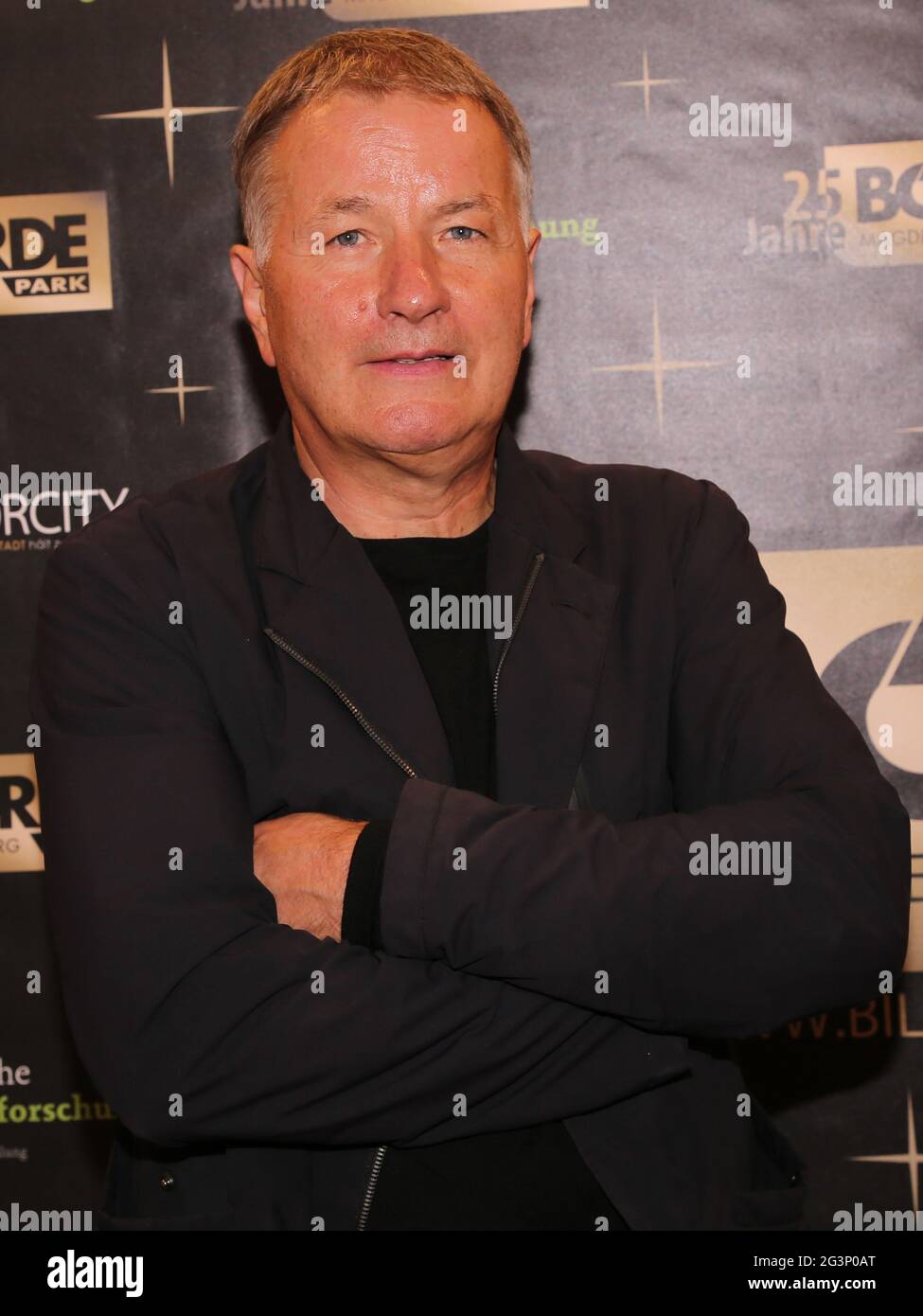 German actor and musician Thomas RÃ¼hmann at the action Images of Hope ...