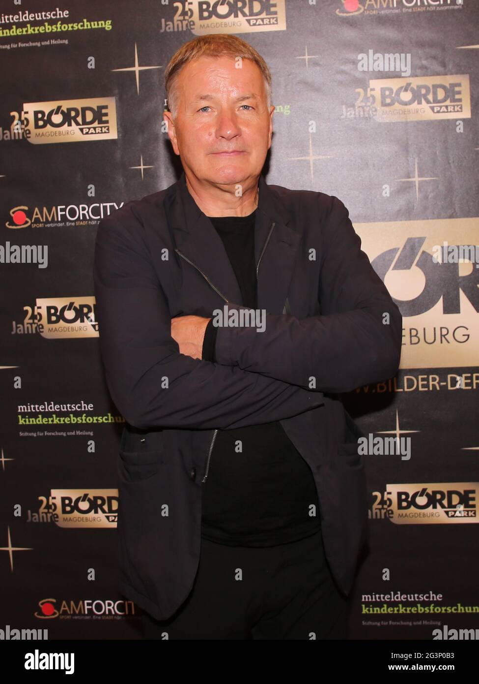 German actor and musician Thomas RÃ¼hmann at the action Images of Hope ...