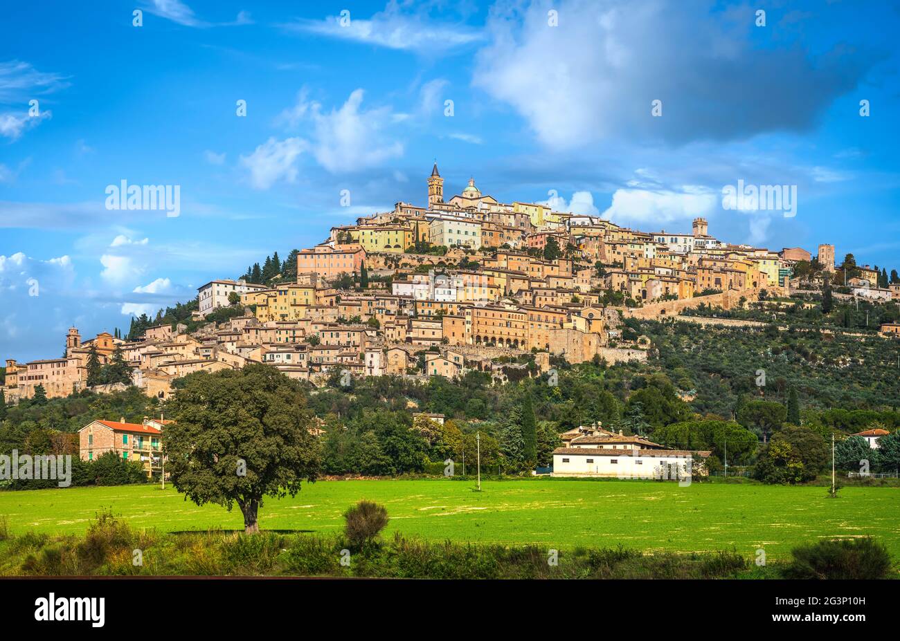 Trevi small italian town hi-res stock photography and images - Alamy
