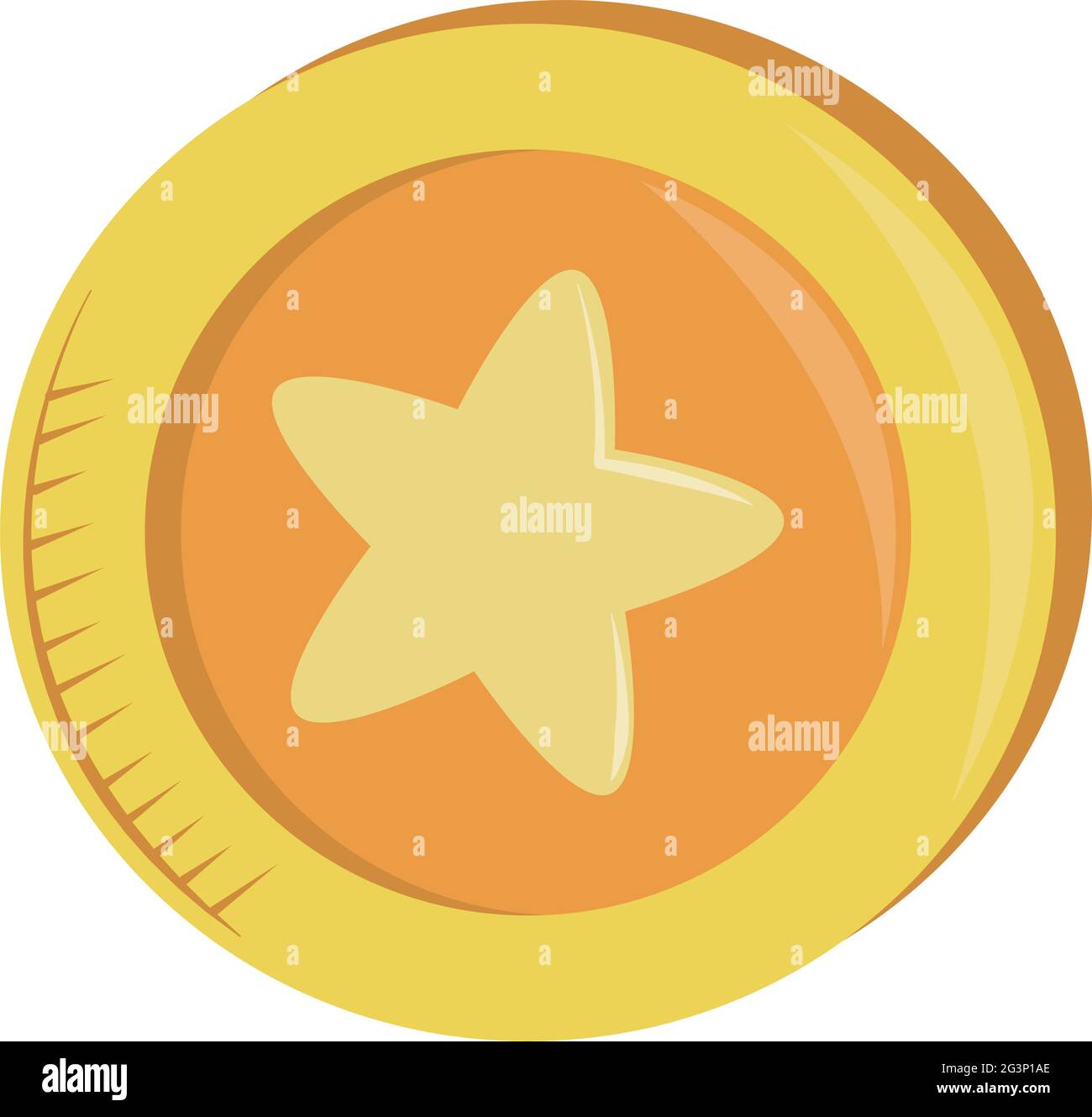 gold coin cartoon Stock Vector Image & Art - Alamy