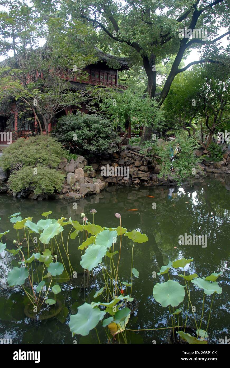 Water in chinese garden hi-res stock photography and images - Alamy
