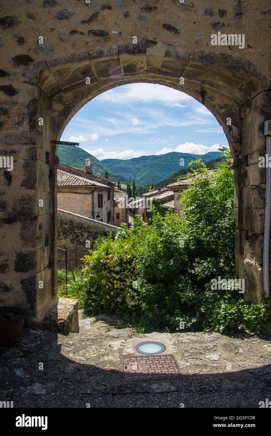 Regional park the provencal baronies Stock Photo - Alamy