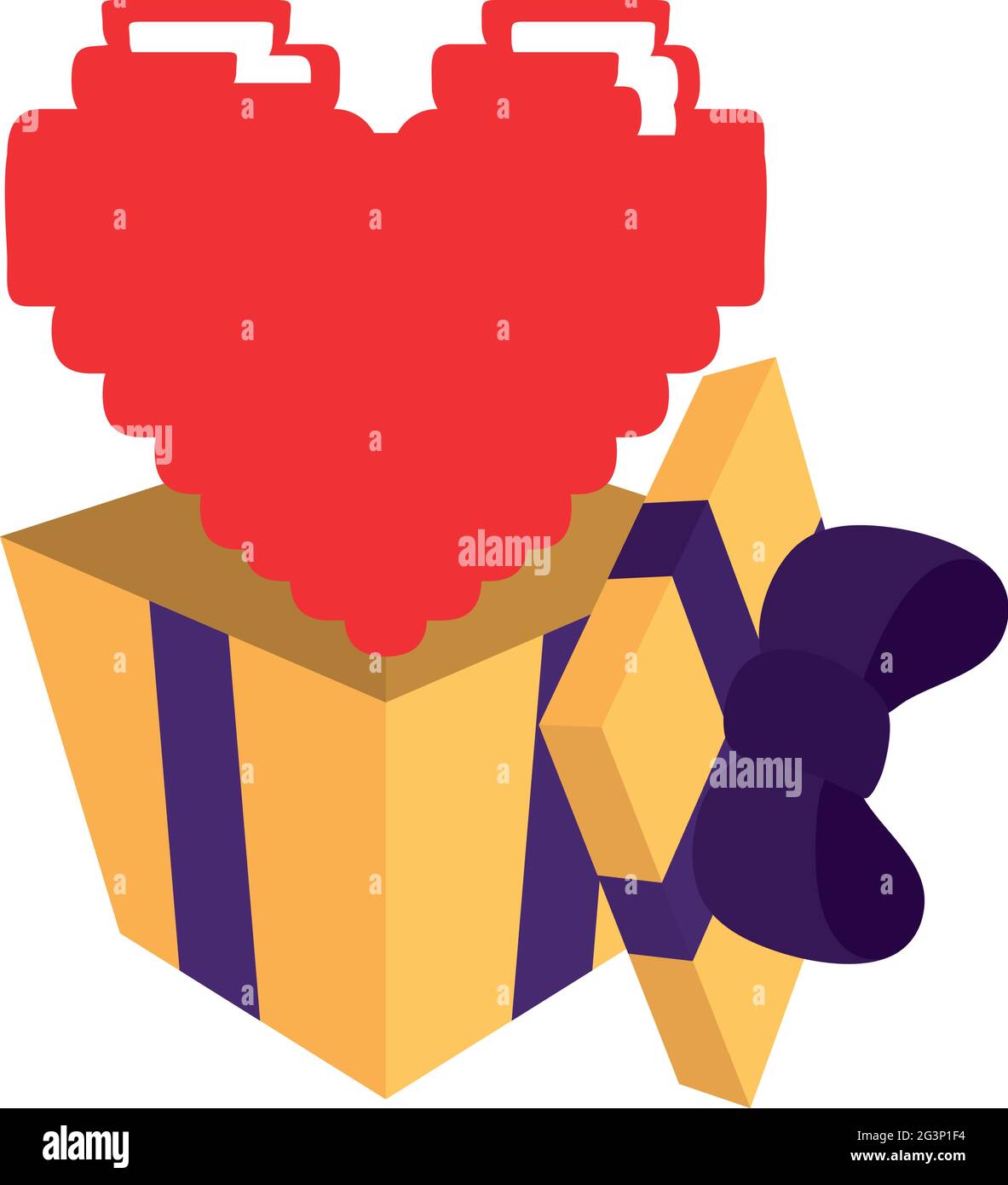 video game pixel heart Stock Vector Image & Art - Alamy