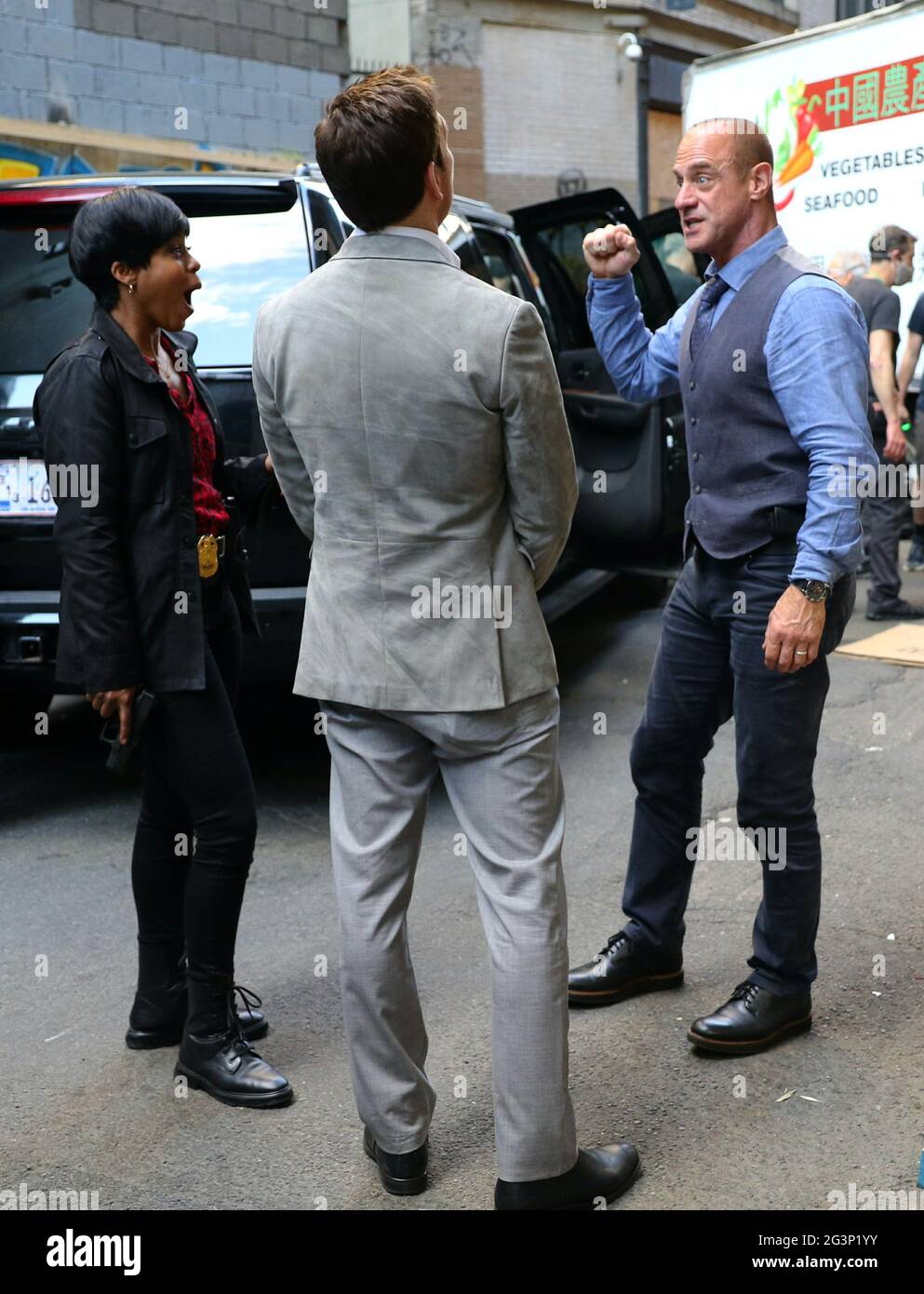 New York - NY - 20210519 Dylan McDermott Christopher Meloni and ...