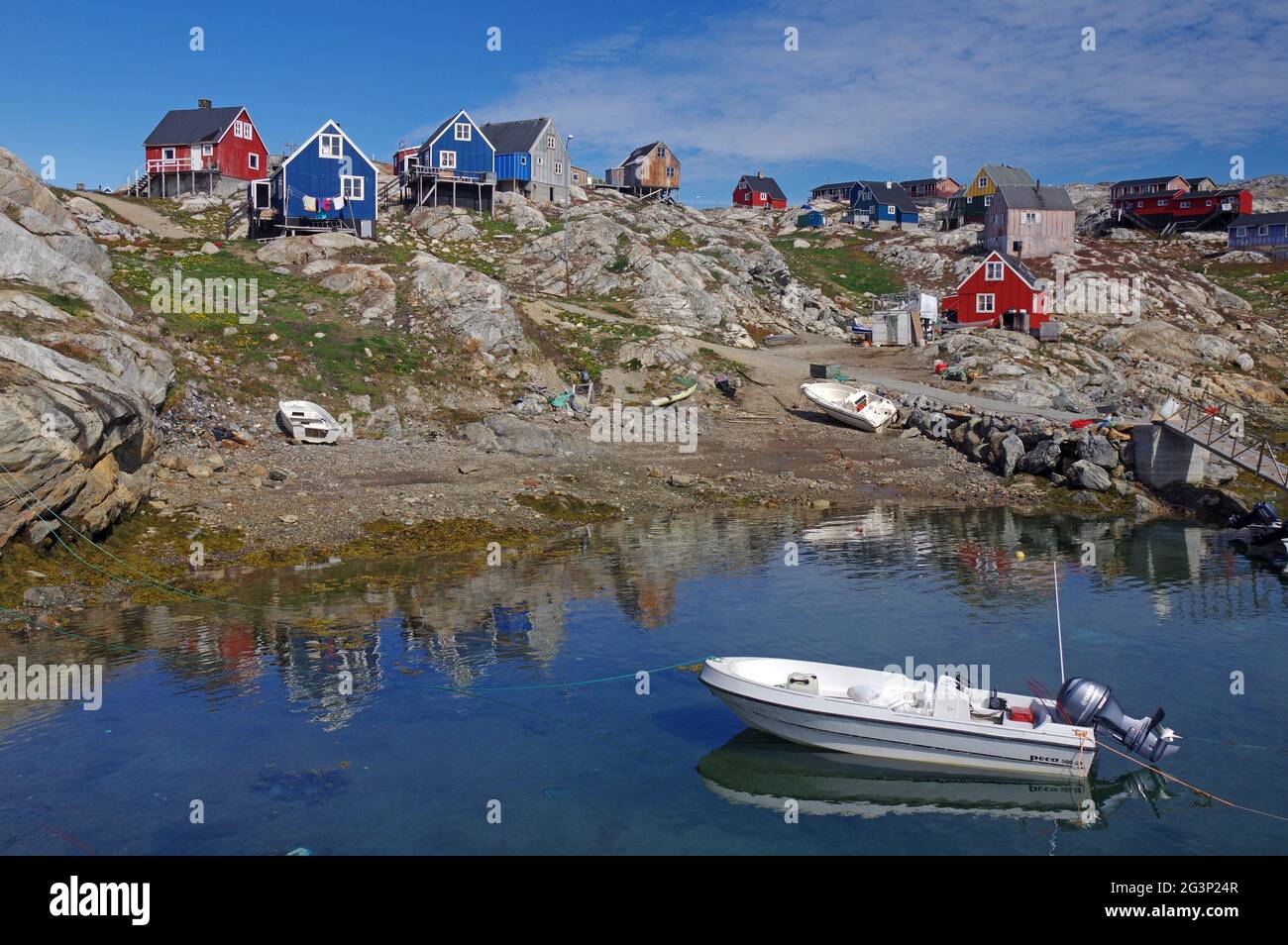 Small coastal settlement small coastal settlement hi-res stock ...