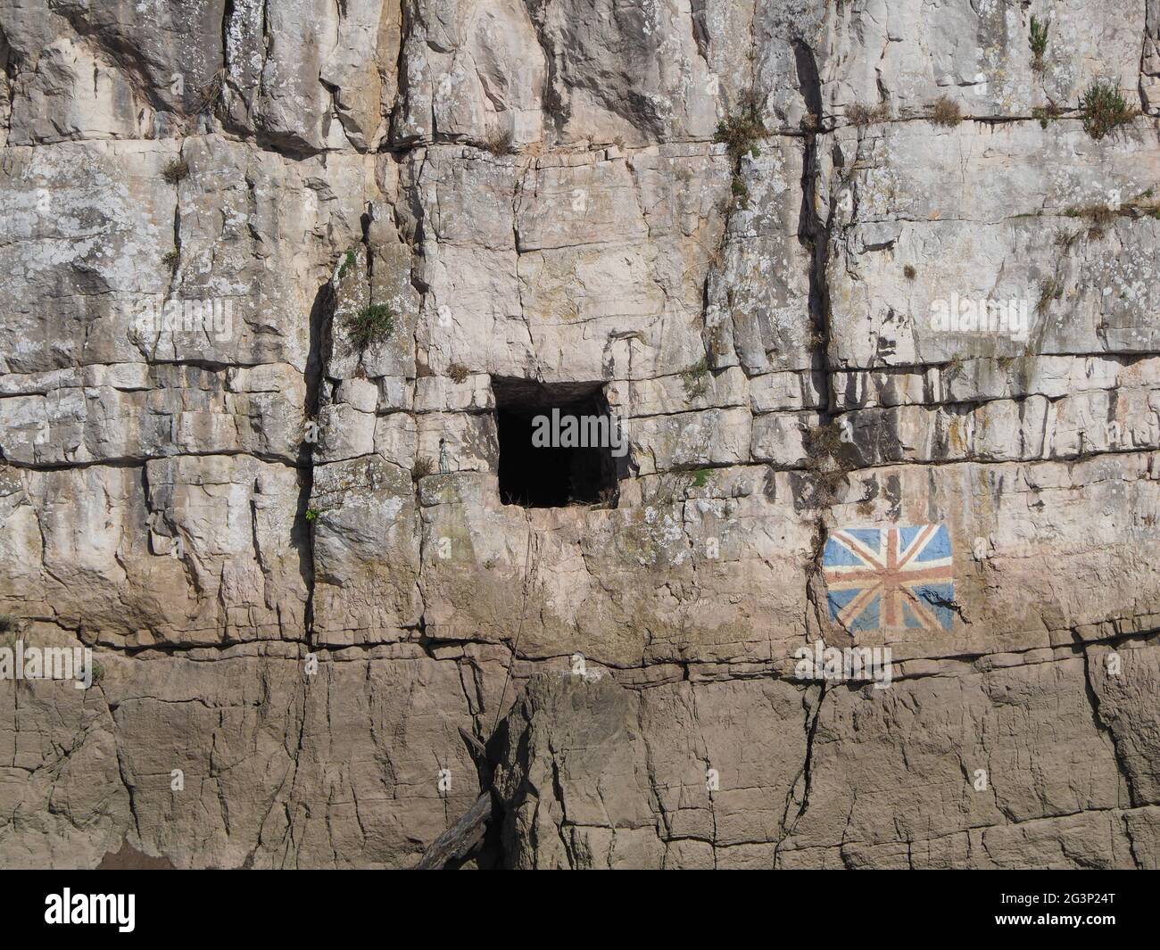 Union jack flag hole in flag hi-res stock photography and images - Alamy