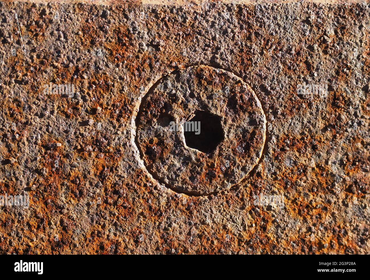 Brown rusted steel texture background Stock Photo - Alamy