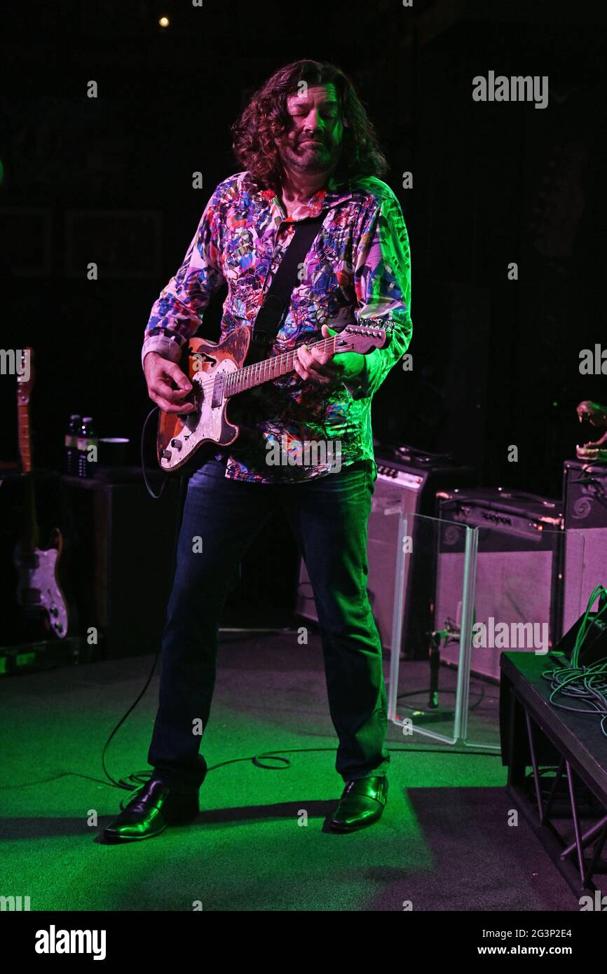 Miami - FL - 20210503 Tab Benoit performs on stage at The Funky Biscuit ...
