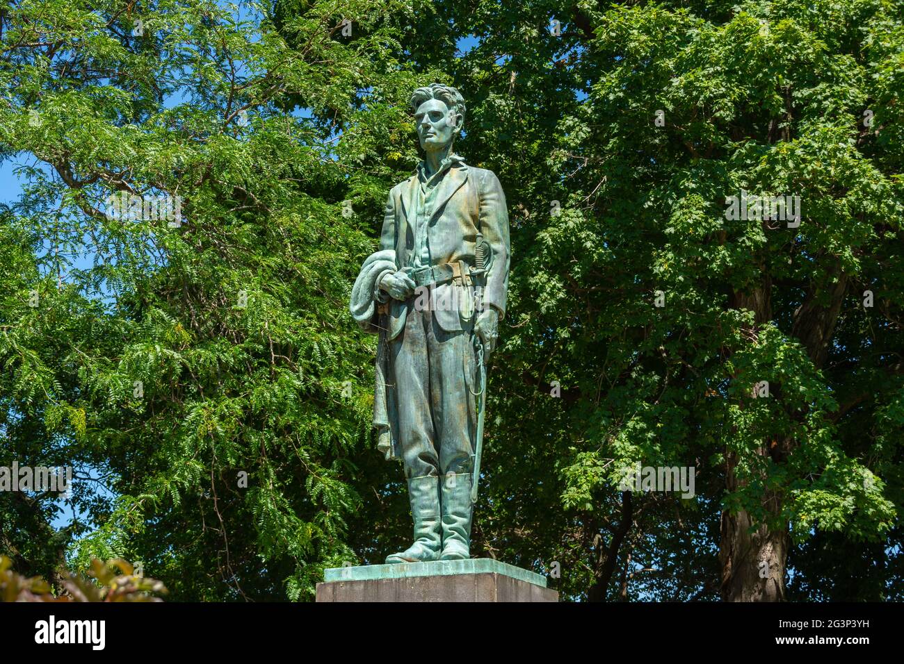 Dixon, Illinois - United States - June 15th, 2021: The Lincoln Monument ...
