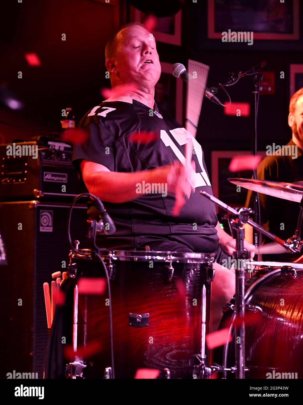 Boca Raton - FL - 20210430-Cowboy Mouth Performs at The Funky Biscuit -PICTURED: Fred LeBlanc ...