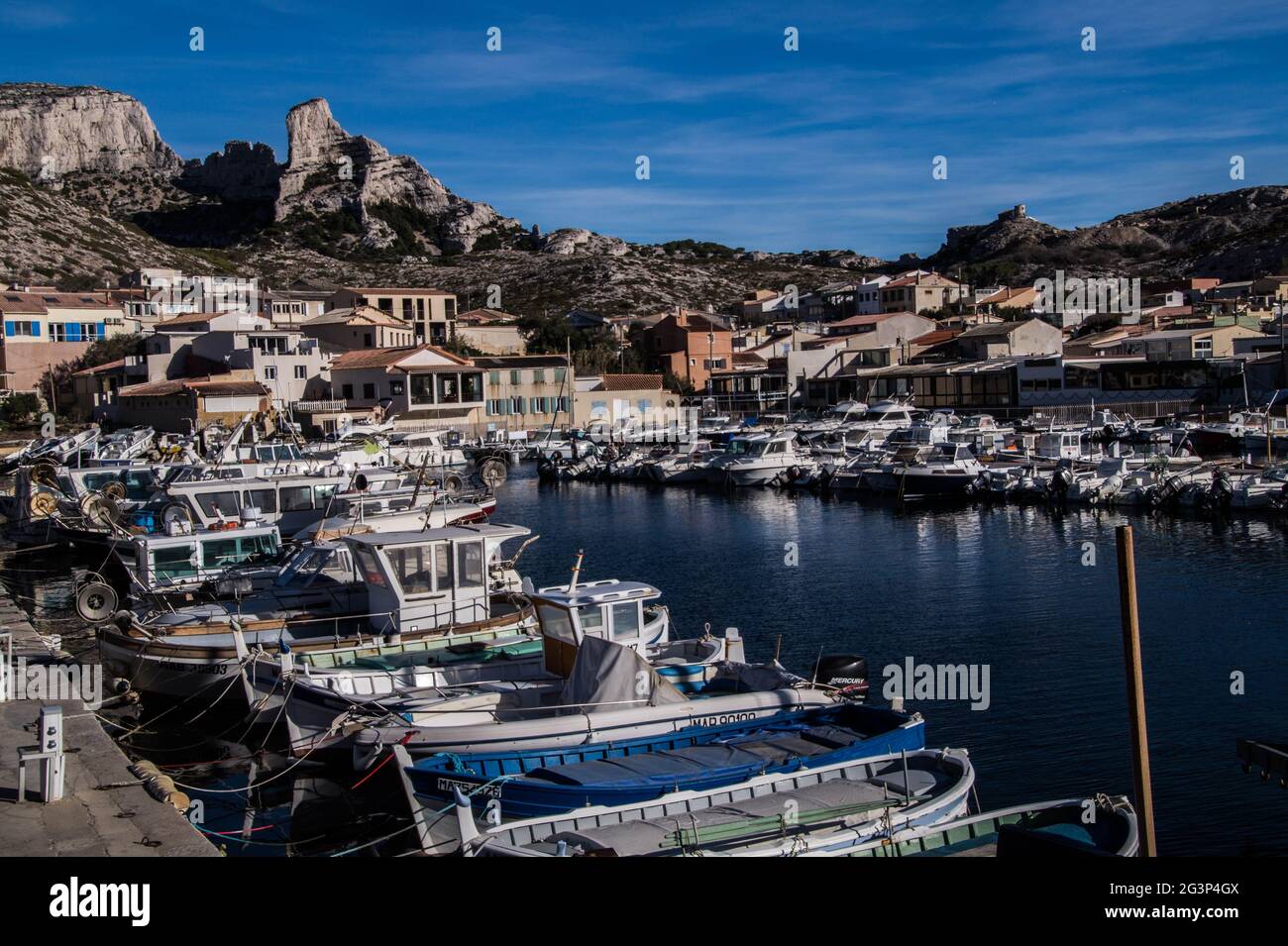 National park of calanques Stock Photo - Alamy