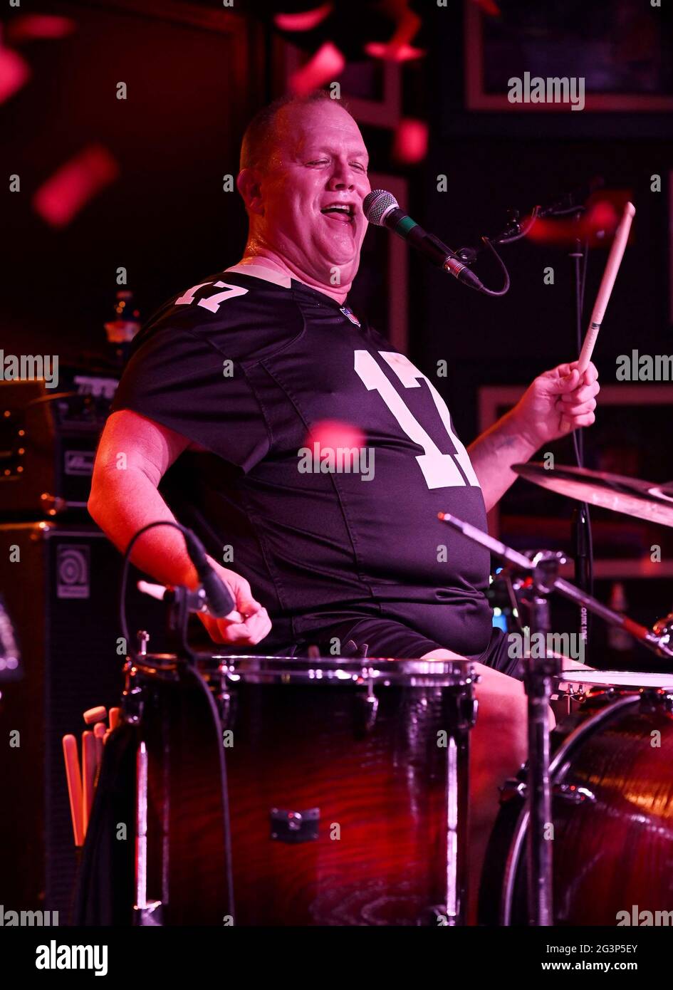 Boca Raton - FL - 20210430-Cowboy Mouth Performs at The Funky Biscuit -PICTURED: Fred LeBlanc ...