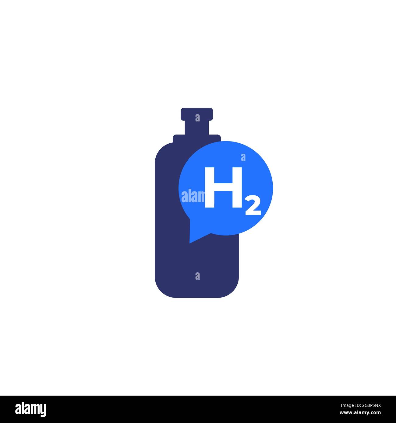 Hydrogen tank icon on hi-res stock photography and images - Alamy