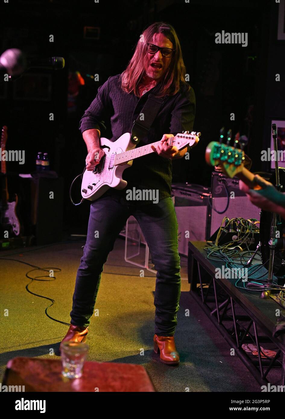 Miami - FL - 20210504 Josh Garrett performs live on stage at The Funky ...
