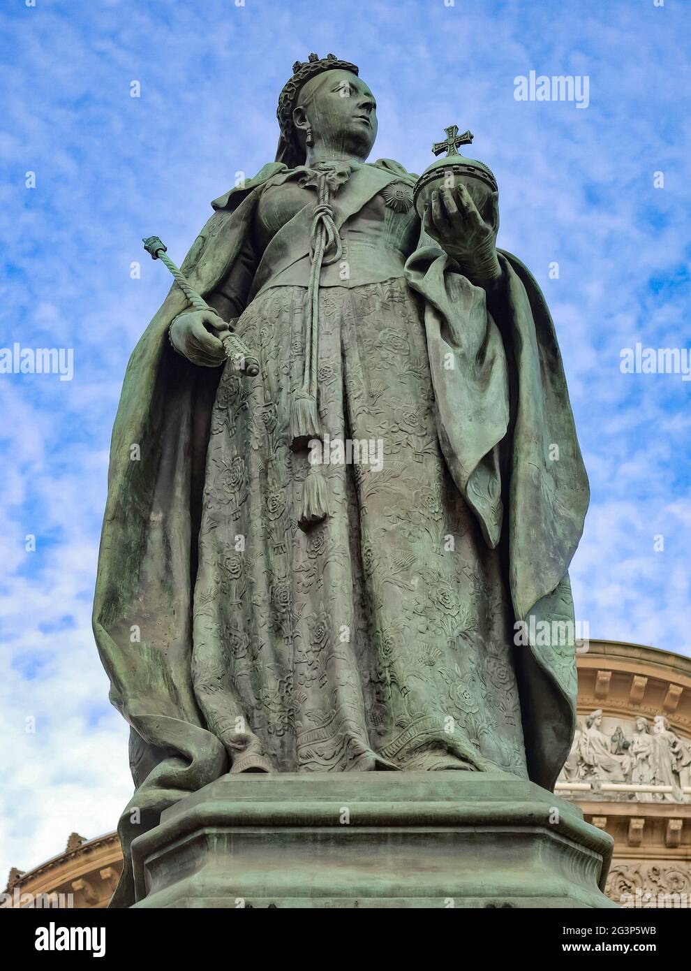 Queen Victoria statue Stock Photo - Alamy