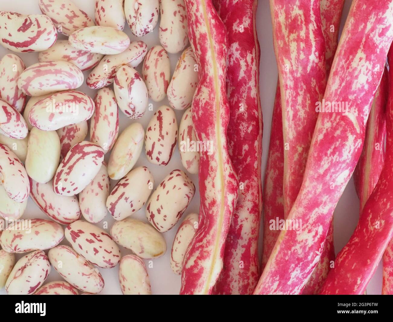 Crimson beans legumes vegetables food Stock Photo - Alamy