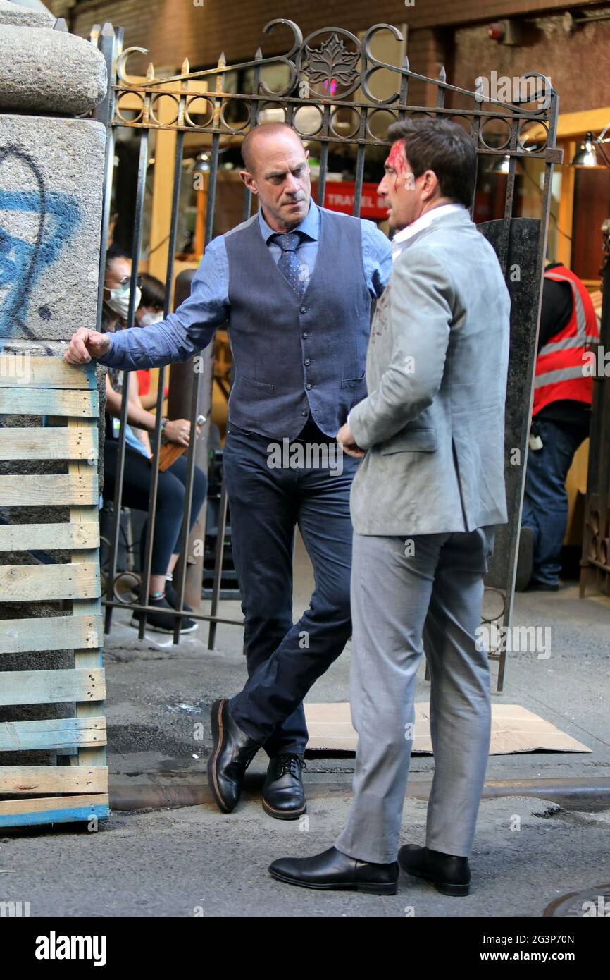 New York - NY - 20210519 Dylan McDermott Christopher Meloni and ...