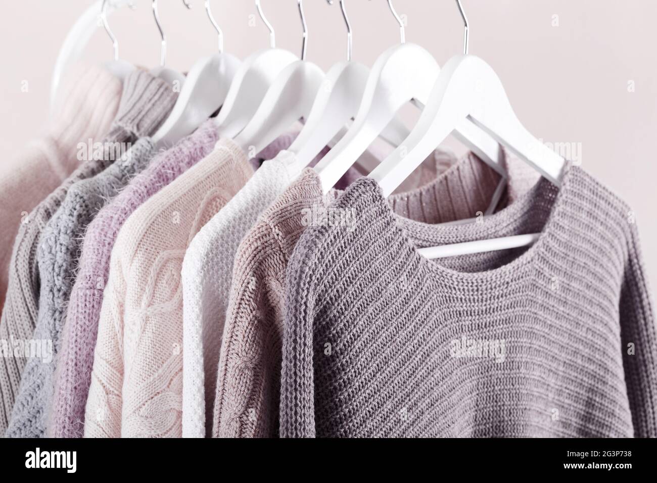 Woman warm clothes spring hi-res stock photography and images - Alamy